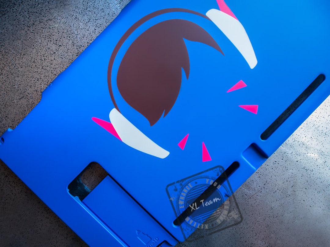 Custom Overwatch D.VA DVA Themed Nintendo Switch Back Plate - Etsy