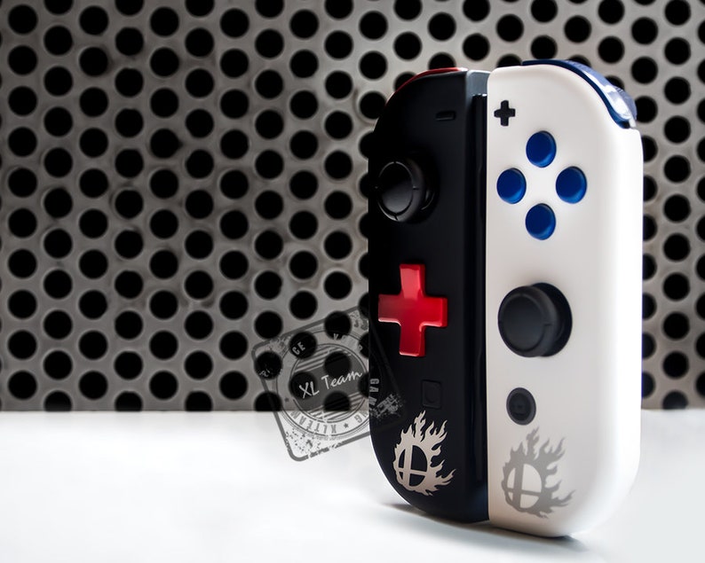 Custom Super Smash Bros Themed Nintendo Switch Joy-con Joycon | Etsy
