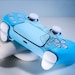 Custom Pastel and Baby Blue Themed Playstation 5 PS5 Dualsense Wireless ...