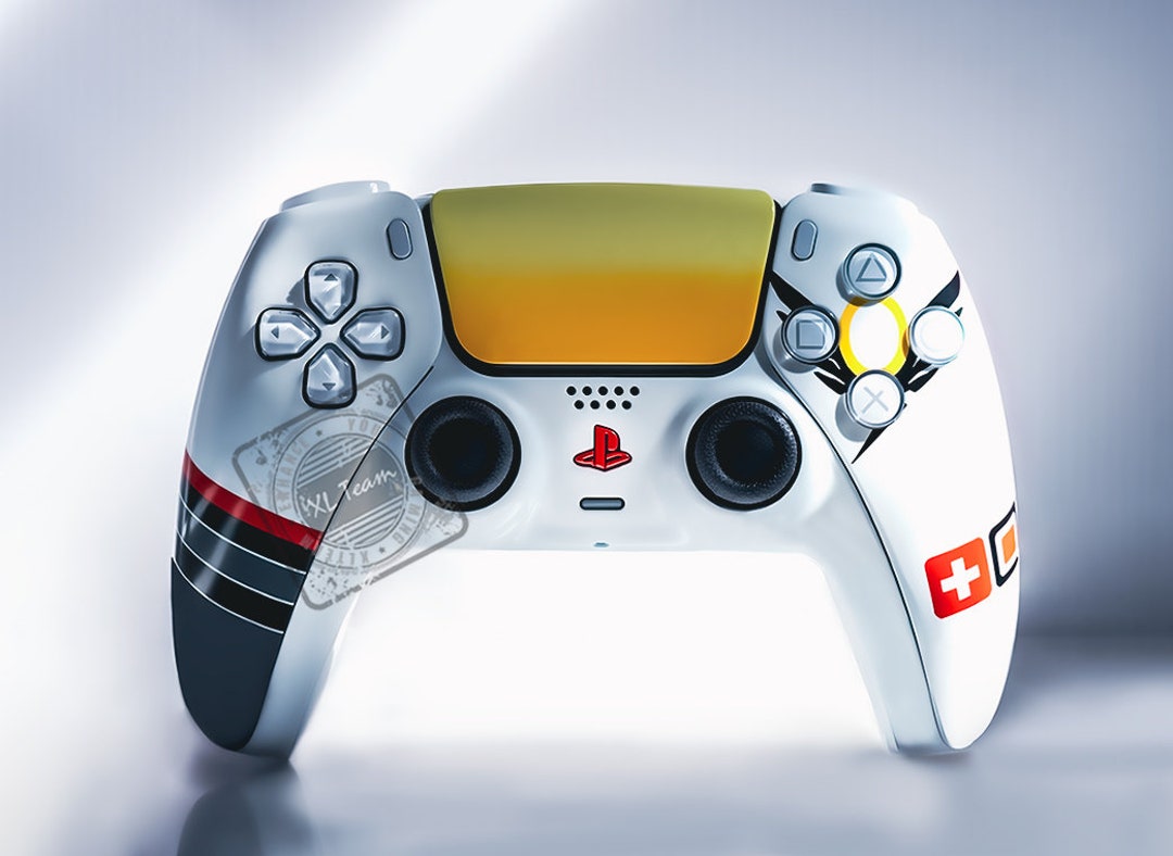 Custom Playstation 5 PS5 Dualsense Controller Overwatch Mercy - Etsy