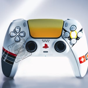 Custom Playstation 5 PS5 Dualsense Controller Overwatch Mercy - Etsy