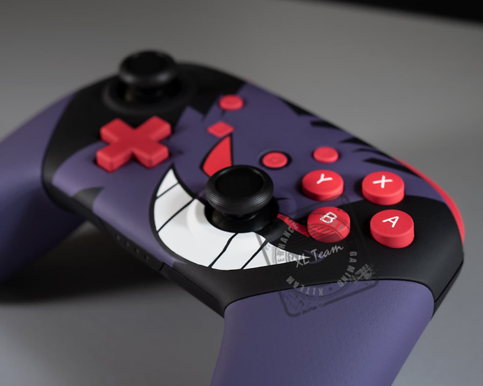 Custom Pokemon Gengar Themed Nintendo Switch Pro Controller - Etsy