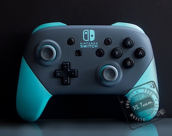 Custom Black Gamecube Themed Nintendo Switch Pro Controller - Etsy