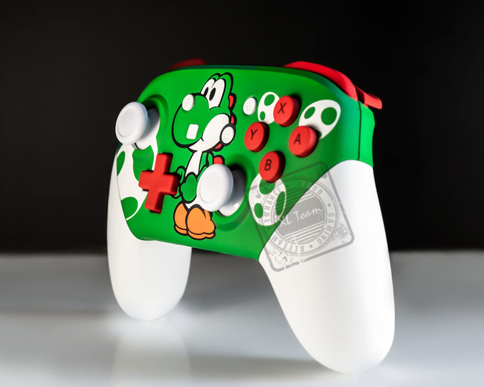 Custom Super Mario Yoshi Themed Nintendo Switch Pro Controller - Etsy