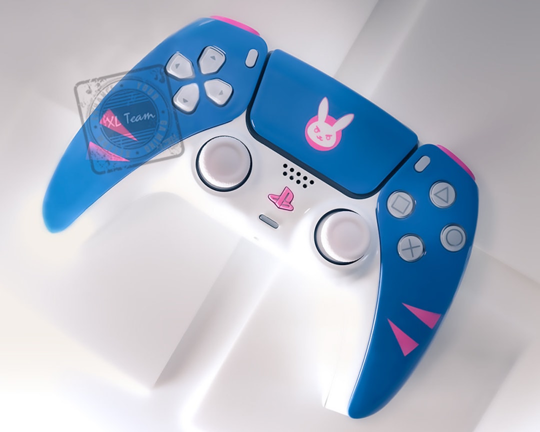 Custom Playstation 5 PS5 Dualsense Controller Overwatch D.VA DVA - Etsy