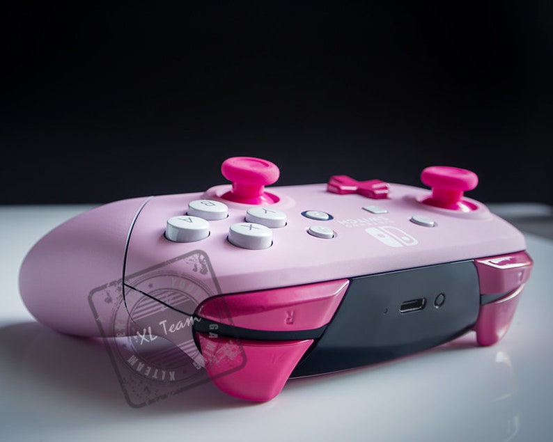 Custom Pastel Pink Nintendo Switch Pro Controller - Etsy