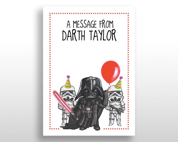 Yoda Best Congratulations and Birthday Card Star Wars Card - Etsy