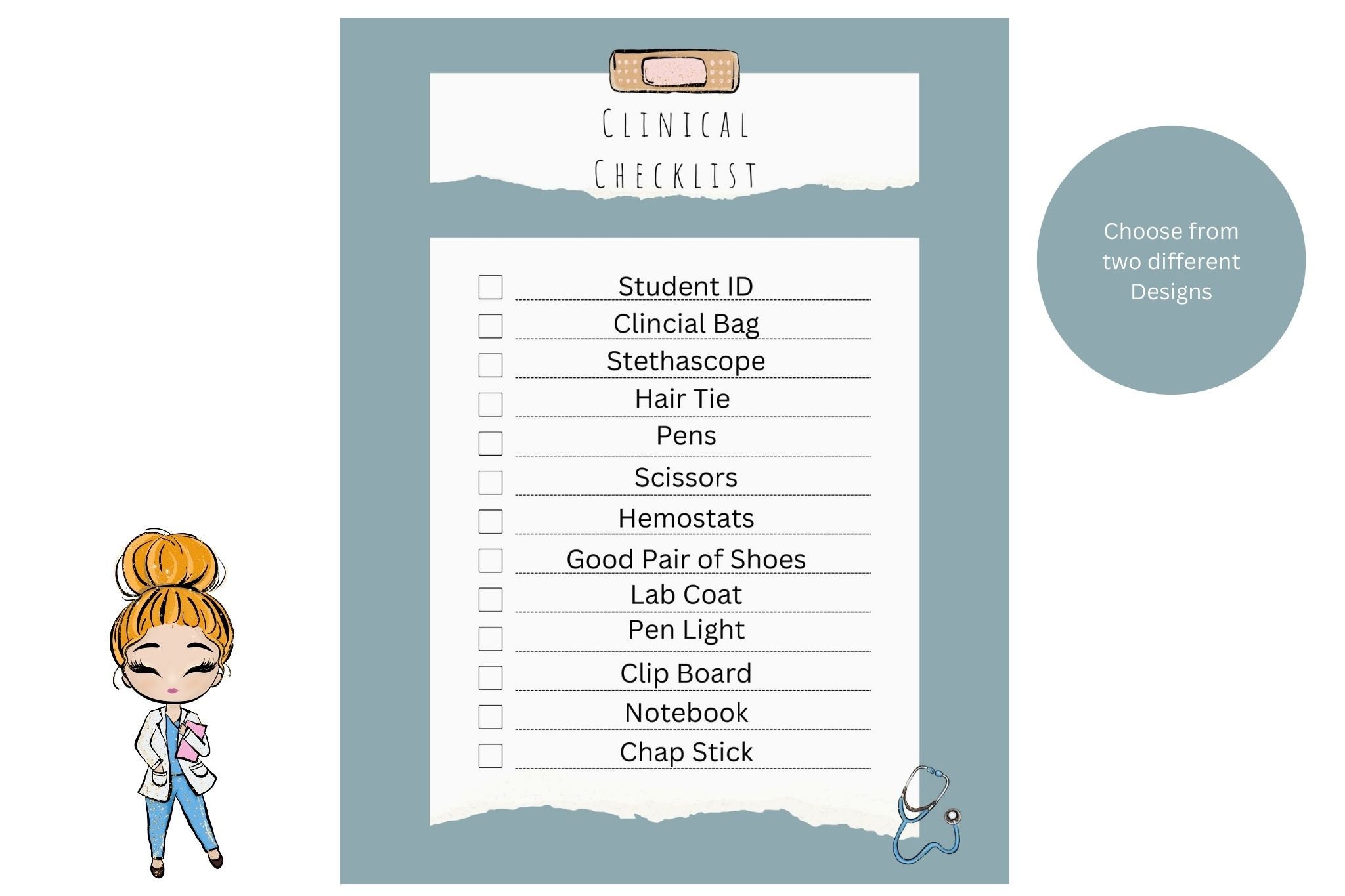 First Year Student Nurse Clinical Checklist, Student Clinical Checklist ...