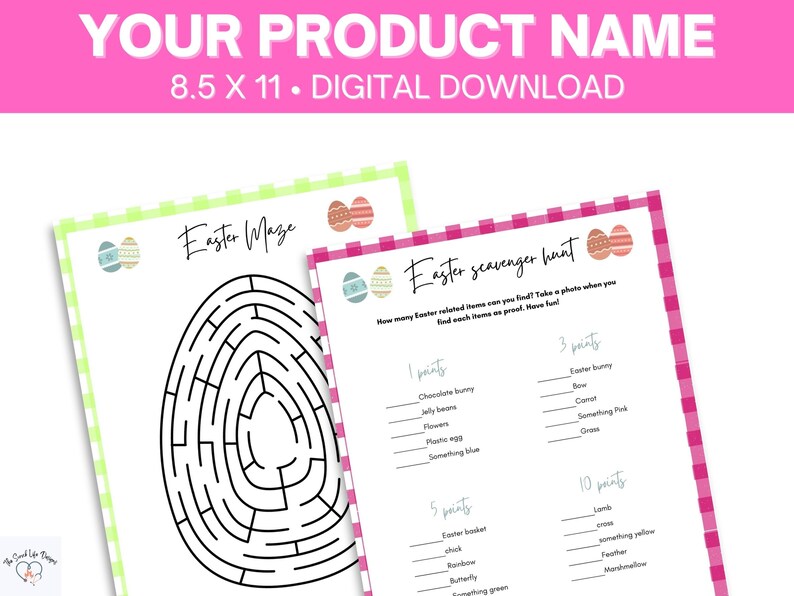 Easter Game Bundle, Printable Easter Party Games, Family Game Bundle ...