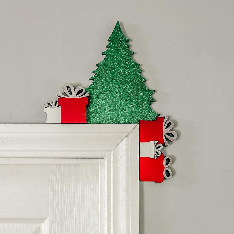 Christmas Door Decor - Etsy