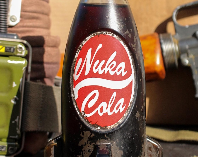 Nuka-cola Rocket Shape Bottle 12oz Replica - Etsy