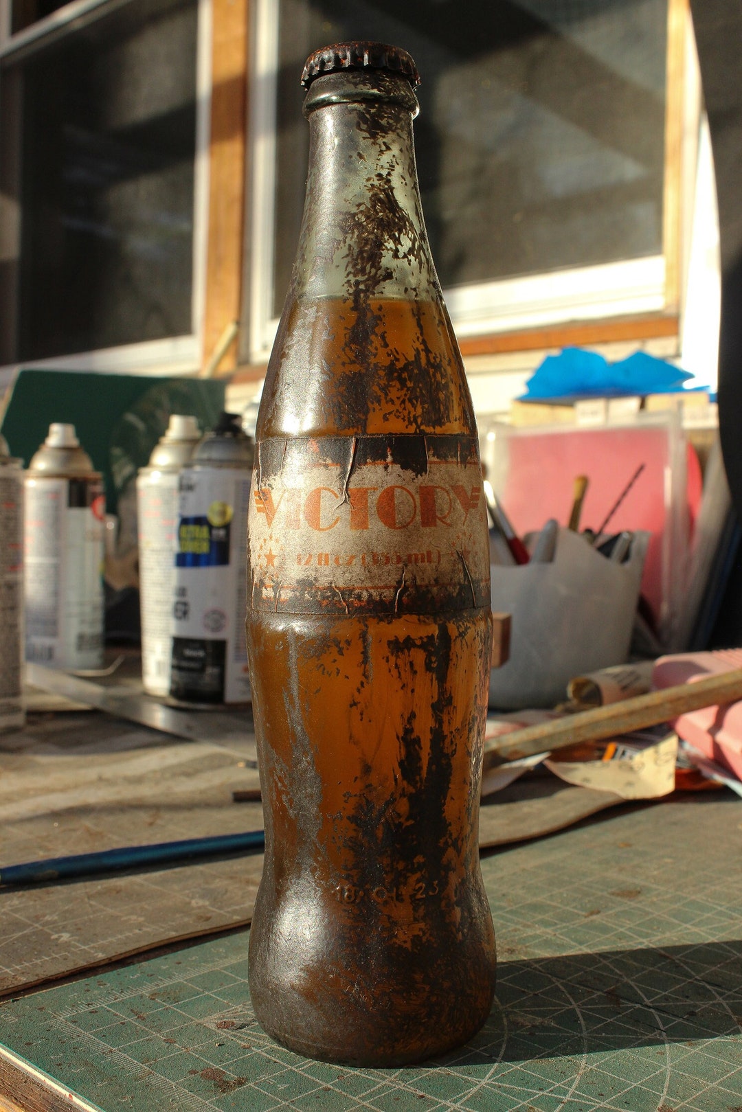 Nuka-cola Victory 12oz Bottle Replica - Etsy