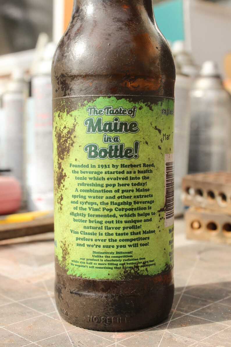 Vim Refresh 12oz Bottle Replica - Etsy