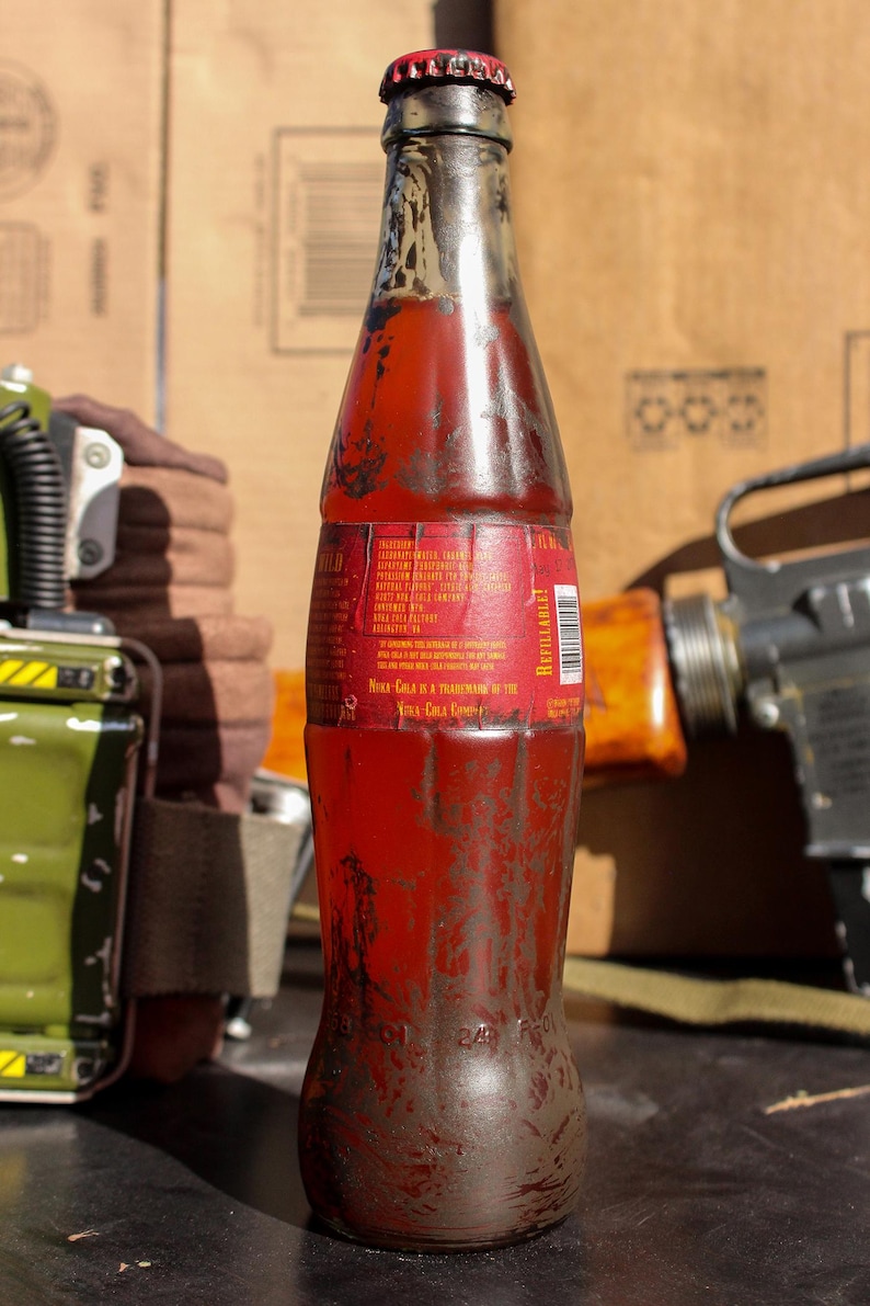 Nuka-cola Wild Bottle 12oz Replica - Etsy