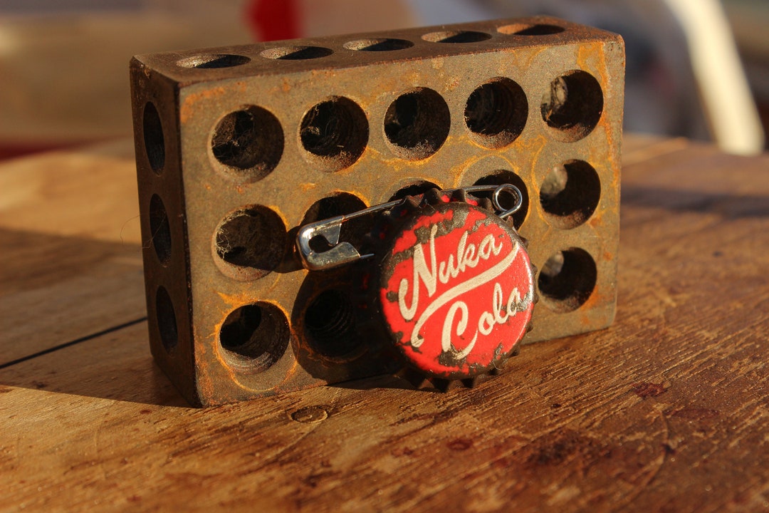 Fallout Beverage Themed Bottle Cap Pins - Etsy