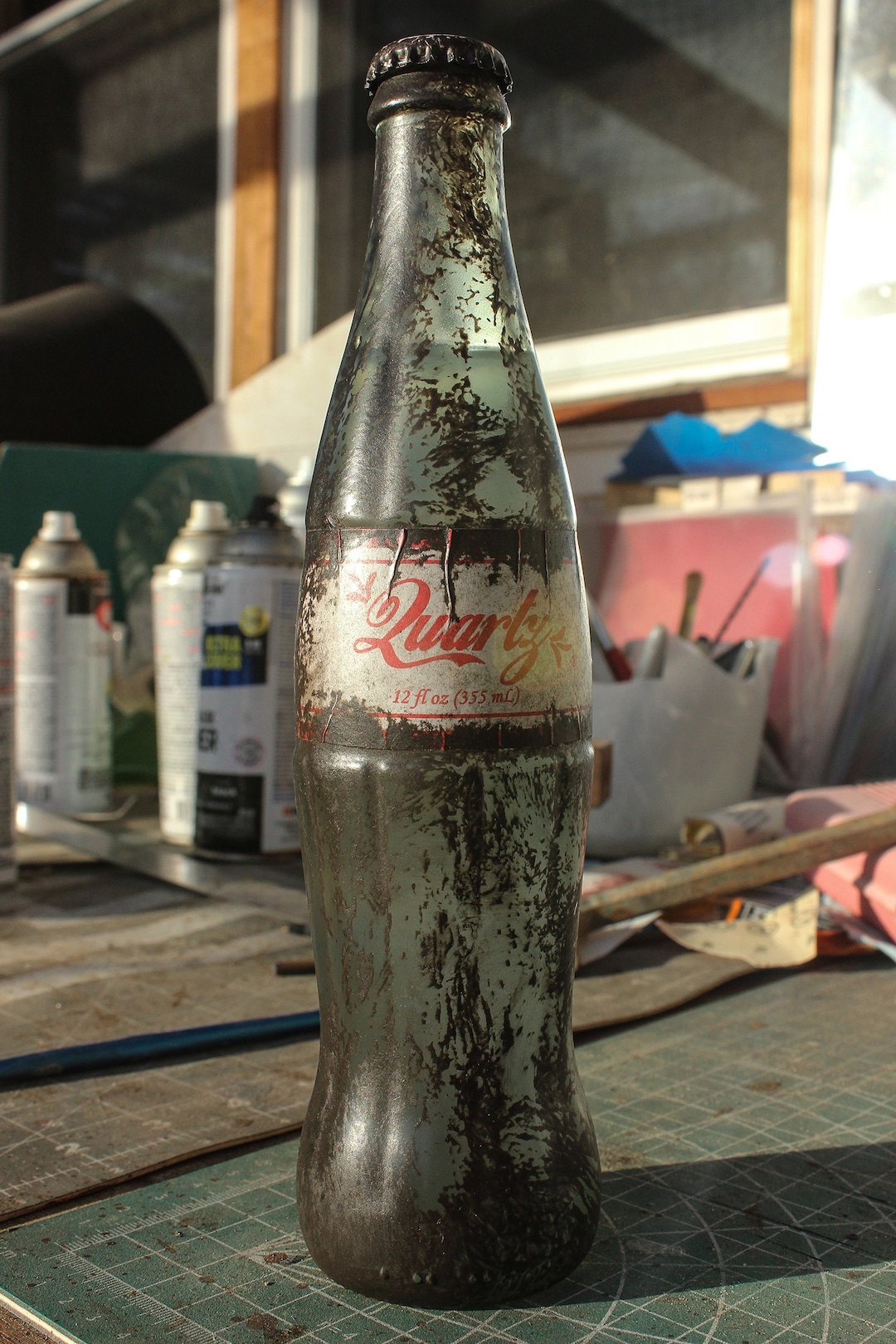 Nuka-cola Quartz Bottle 12oz Replica - Etsy