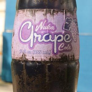 Nuka-cola Grape Bottle 12oz Replica - Etsy