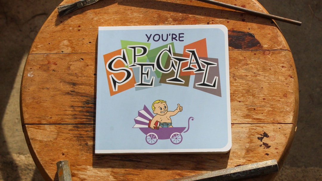 Fallout you're Special Board Book Replica - Etsy