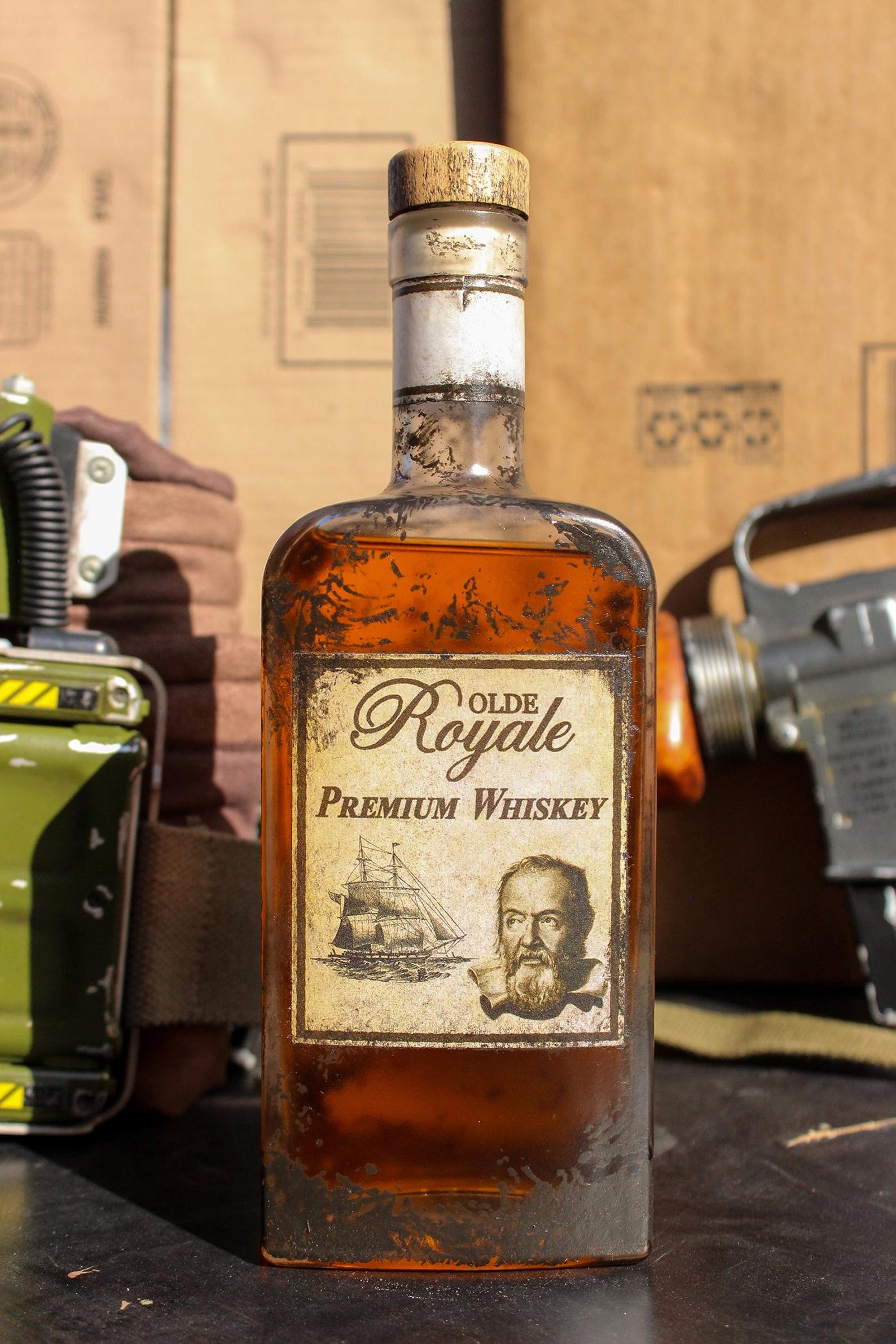Fallout 3/ Fallout: New Vegas Whiskey Bottle Replica - Etsy