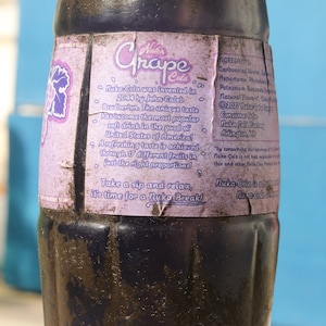 Nuka-cola Grape Bottle 12oz Replica - Etsy