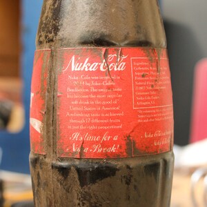 Custom "share a Nuke With" Named Nuka-cola Bottle 12oz Replica - Etsy