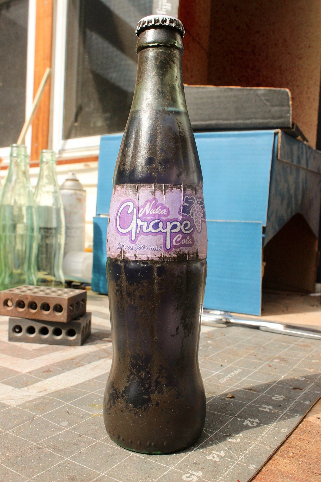 Nuka-cola Grape Bottle 12oz Replica - Etsy