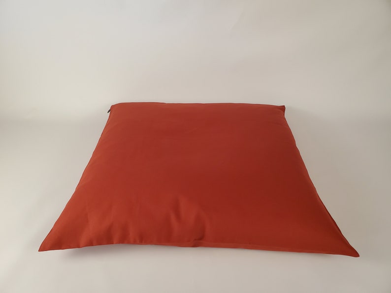 Deluxe Zabuton Meditation Cushion Terra Cotta - Etsy
