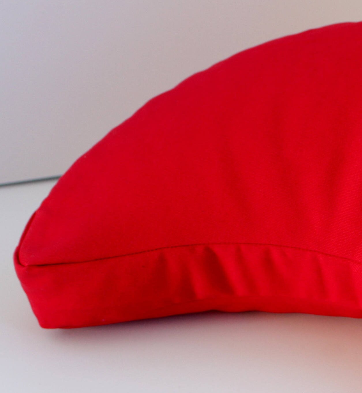 Crescent Buckwheat Zafu Meditation Cushion Red - Etsy