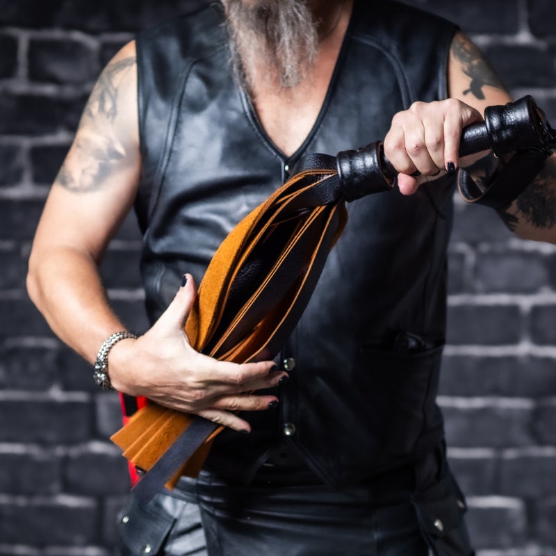 Leather Flogger - Etsy