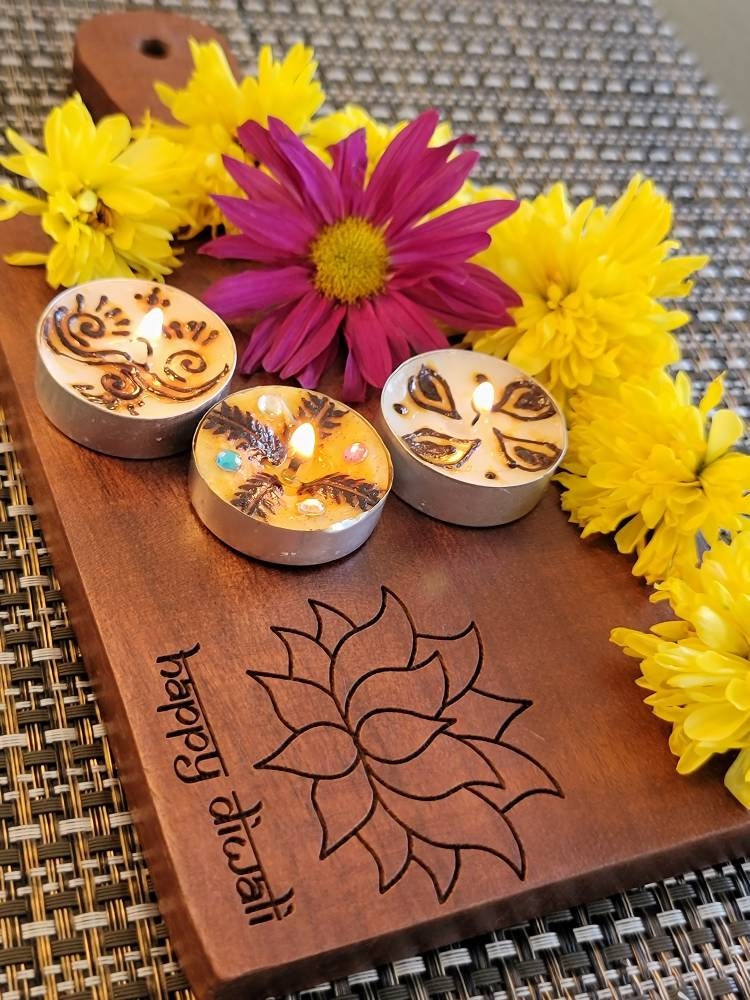 Lotus Diwali Board, Diwali Board, Diwali Decoration, Diwali Home Decor ...