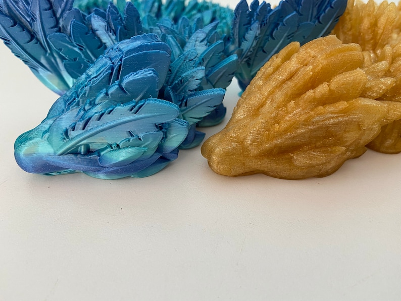 3D PRINTED - Articulating Flying Serpent / Dragon - Design by ...
