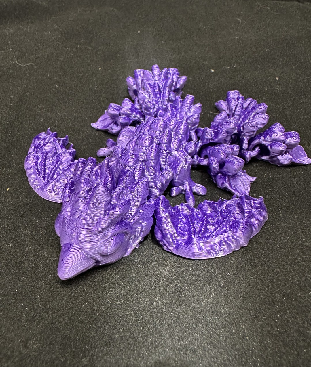 3D PRINTED - Articulating Phoenix - Design by Cinderwing3d - Etsy