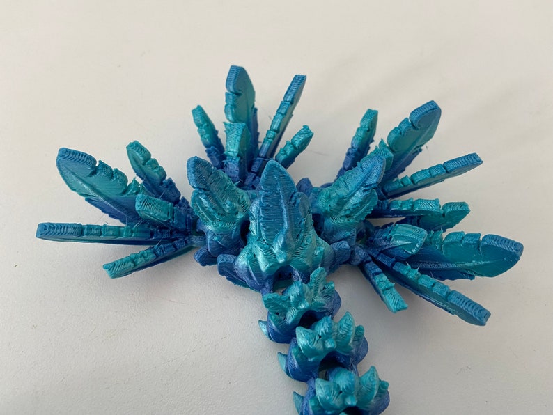 3D PRINTED - Articulating Flying Serpent / Dragon - Design by ...