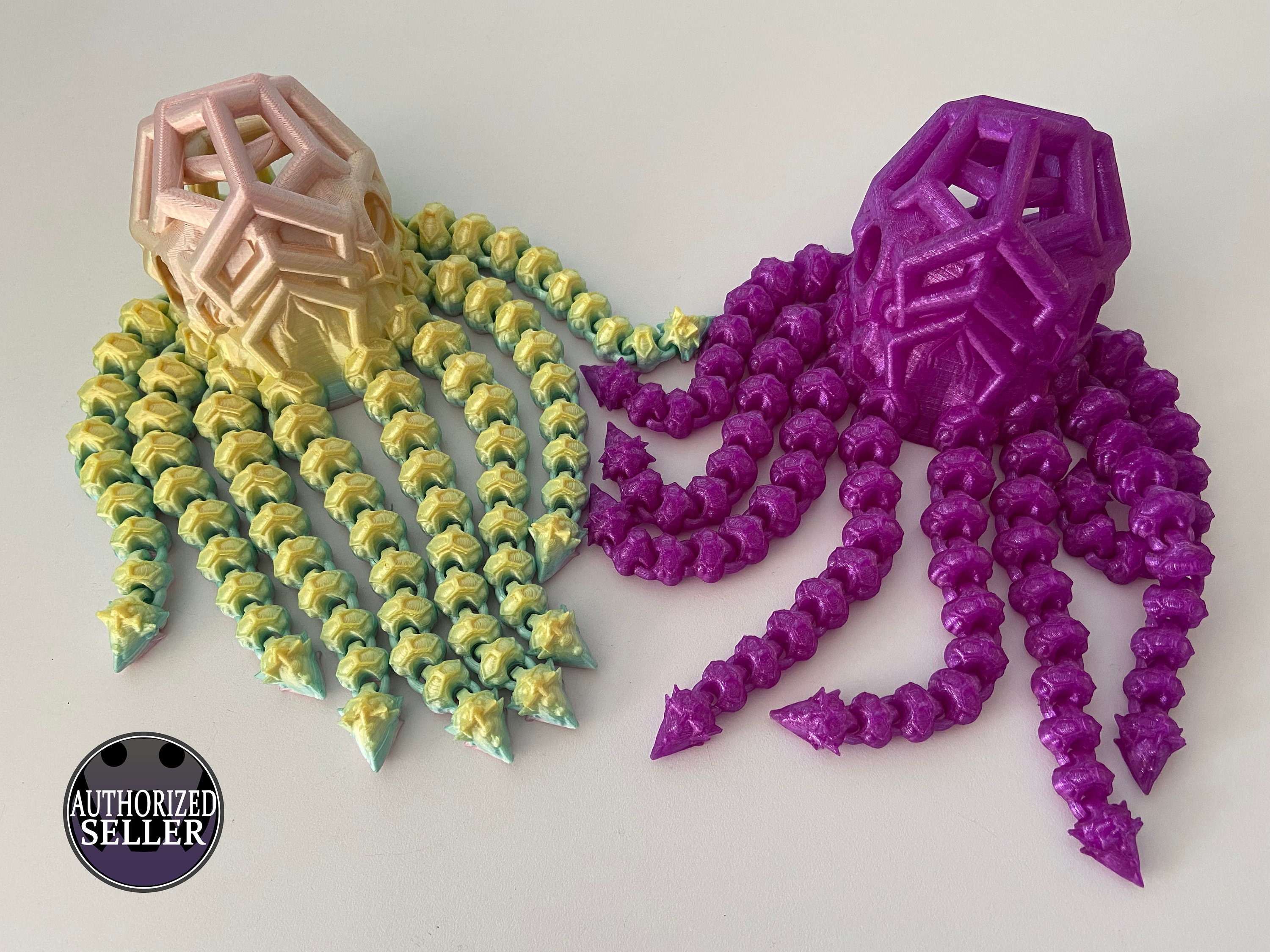 3D PRINTED Articulating Void Octopus Design by - Etsy