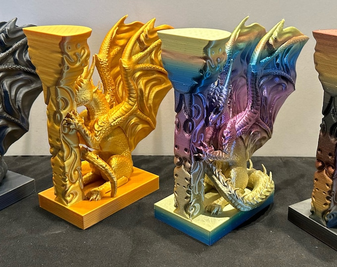 3D PRINTED - Articulating Flying Serpent / Dragon - Design by ...