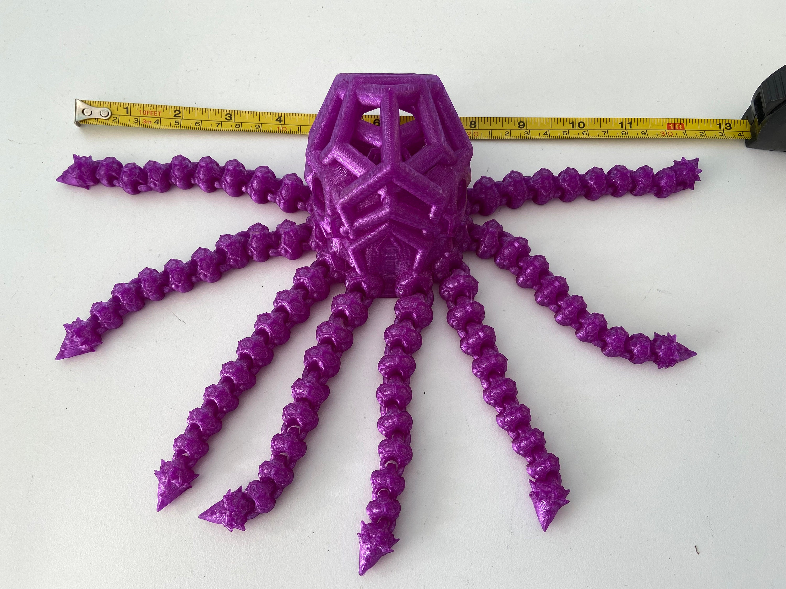 3D PRINTED Articulating Void Octopus Design by - Etsy