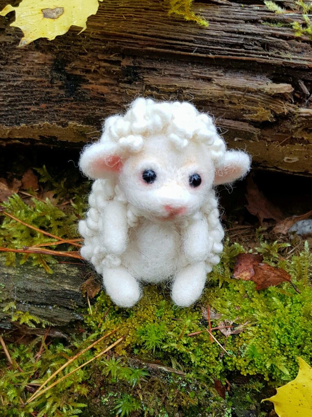 Needle Felted Sheep, Felted Sheep, Cute Sheep, Sheep Figurine, Felted ...