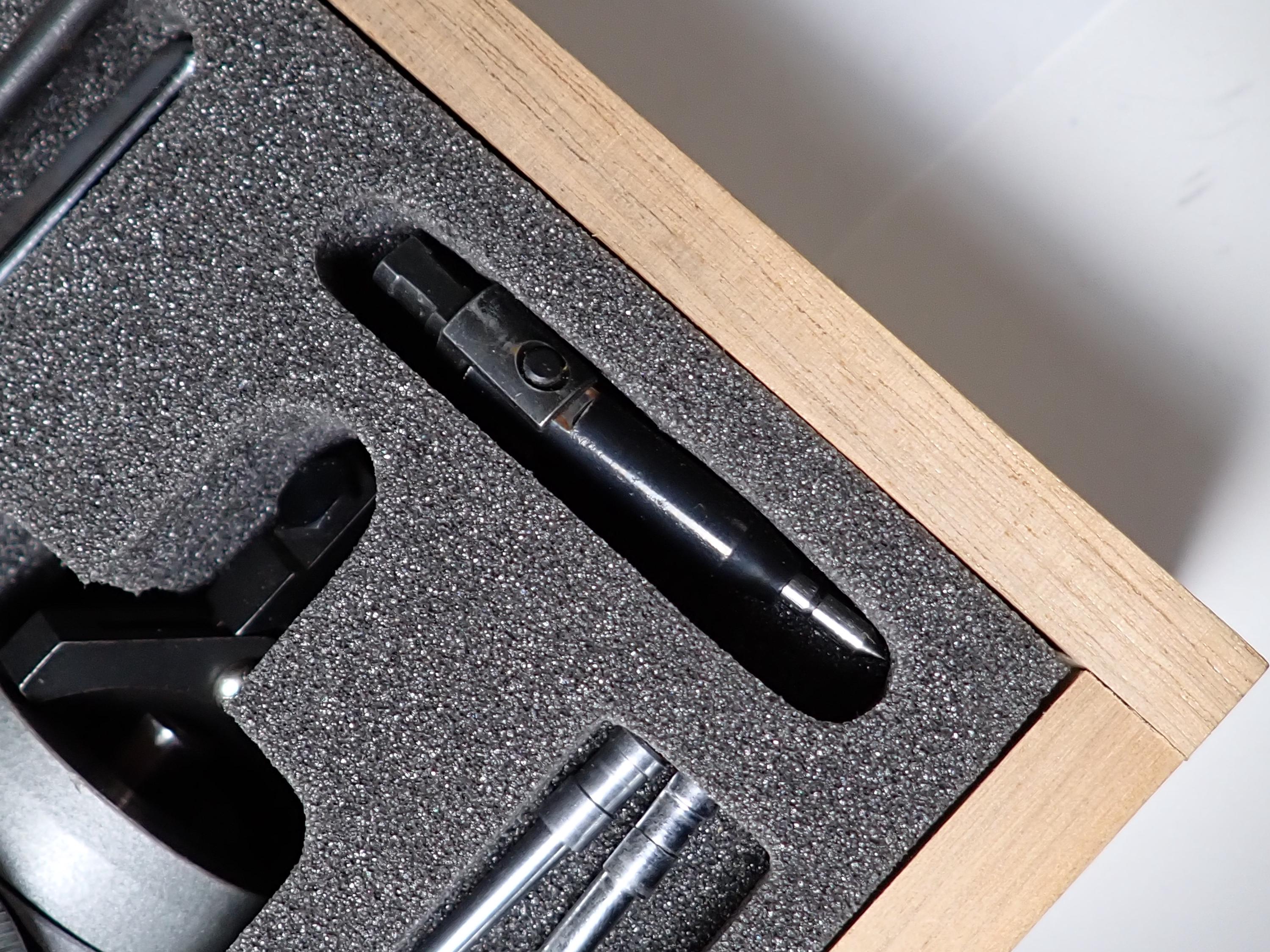 Co-axial Centering Indicator Kit, 0.0005 Axis Offset, Wooden Case, C ...