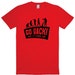 Mens Funny T Shirt Evolution Go Back Design Regular Fit 100% Cotton Tee ...