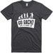 Mens Funny T Shirt Evolution Go Back Design Regular Fit 100% Cotton Tee ...