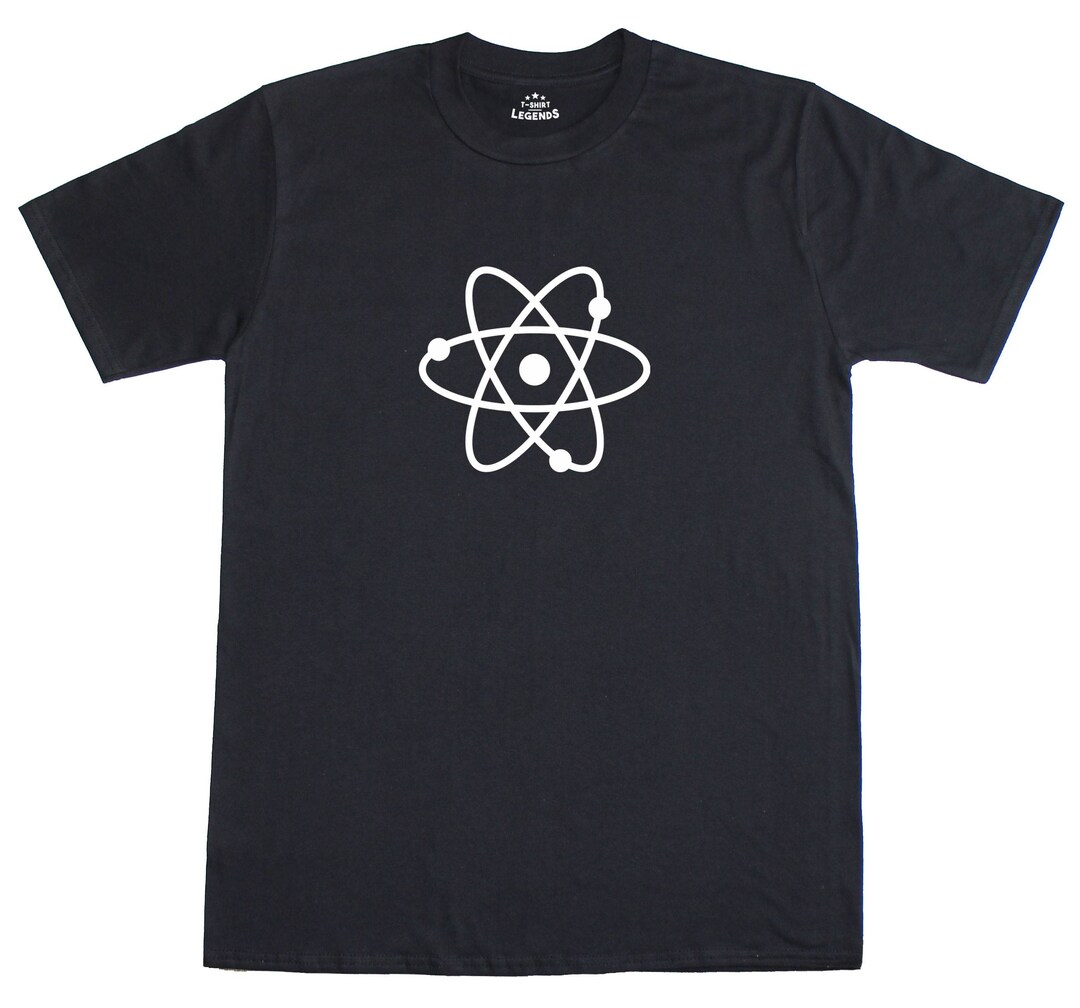 Science Atom Graphic Mens Cotton Tee Shirt - Etsy