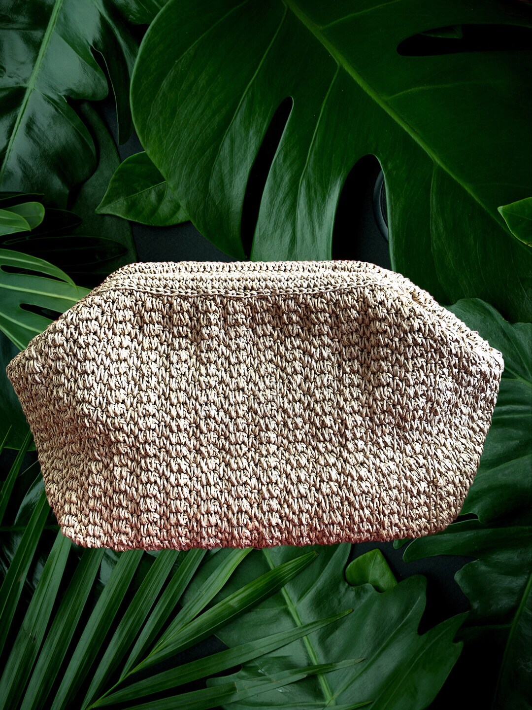 Paper Raffia Clutch Bag Raffia Bag Clutch - Etsy