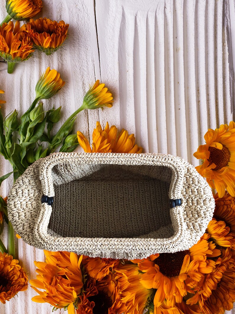 Paper Raffia Clutch Bag Raffia Bag Clutch - Etsy