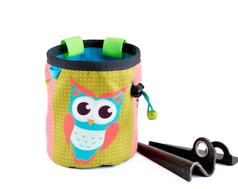 Chalk Bags and Rock Climbing Jewelry. Handmade at nadamlada.com