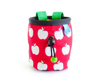 Chalk Bags and Rock Climbing Jewelry. Handmade at nadamlada.com