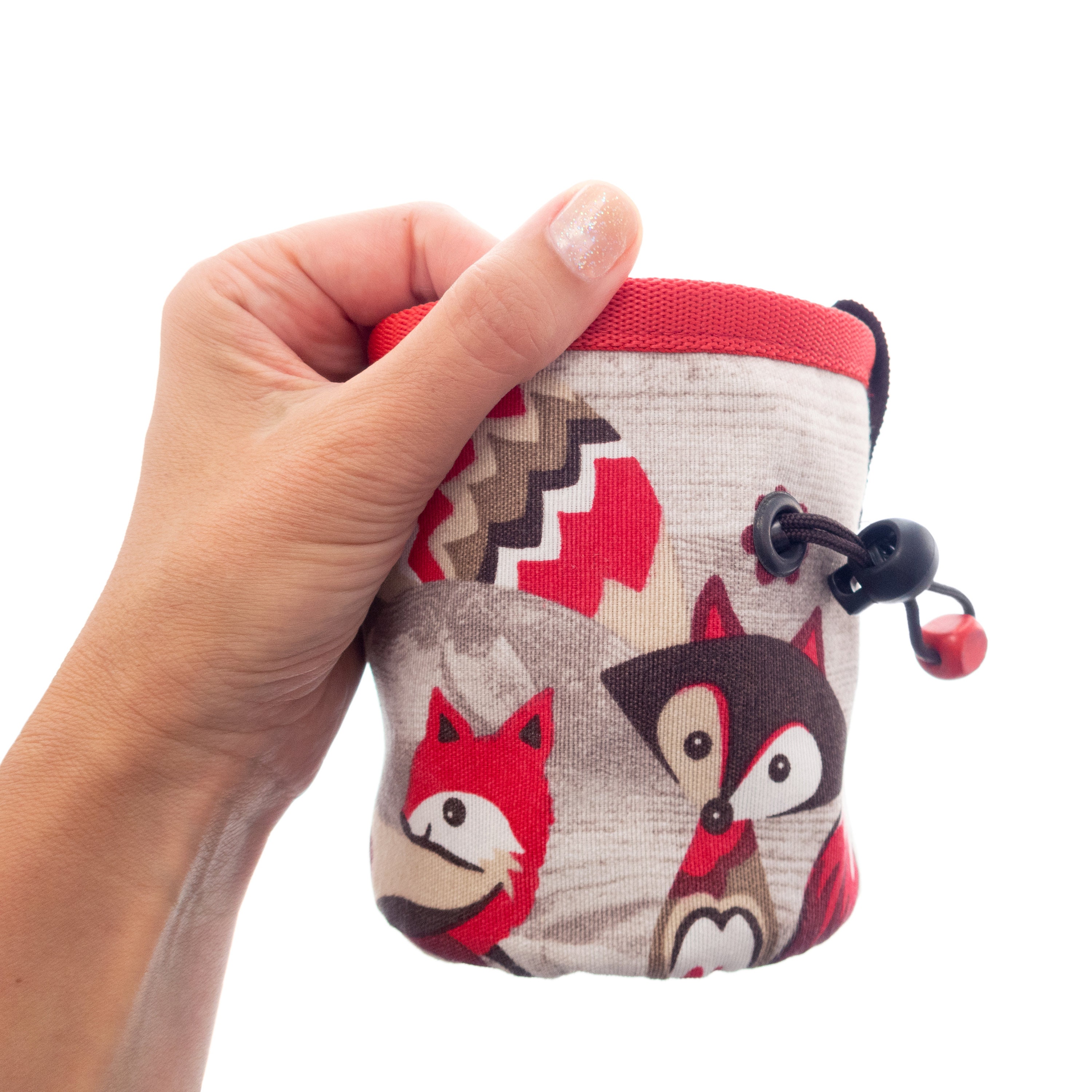 Small Kids Chalk Bag, Cool Fox Rock Climbing Chalk Bag, Best Funny ...