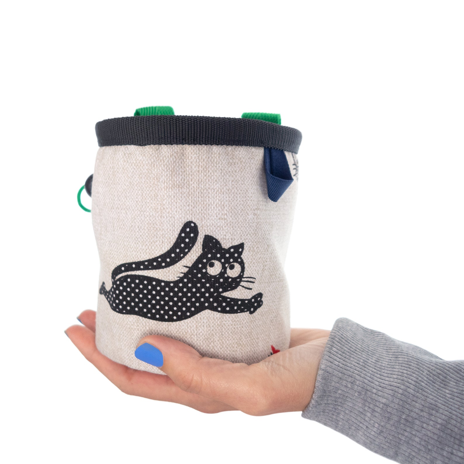 Children's Chalk Bag Rock Climbing. Small Lightweight Chalk Pouch for ...