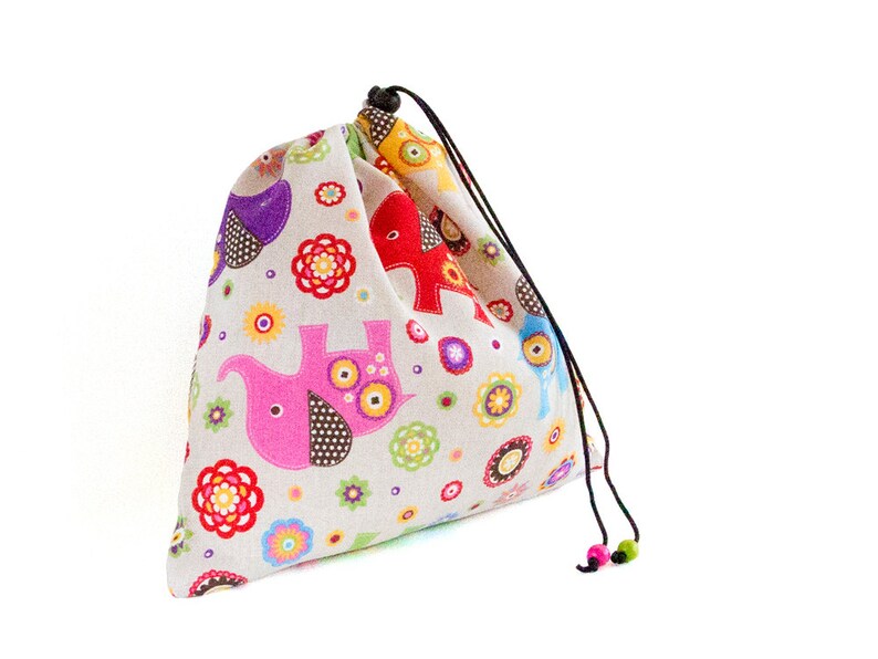 Drawstring Shoe Bag, String Cinch Sack for Travel, Cotton Sackpack Dust ...