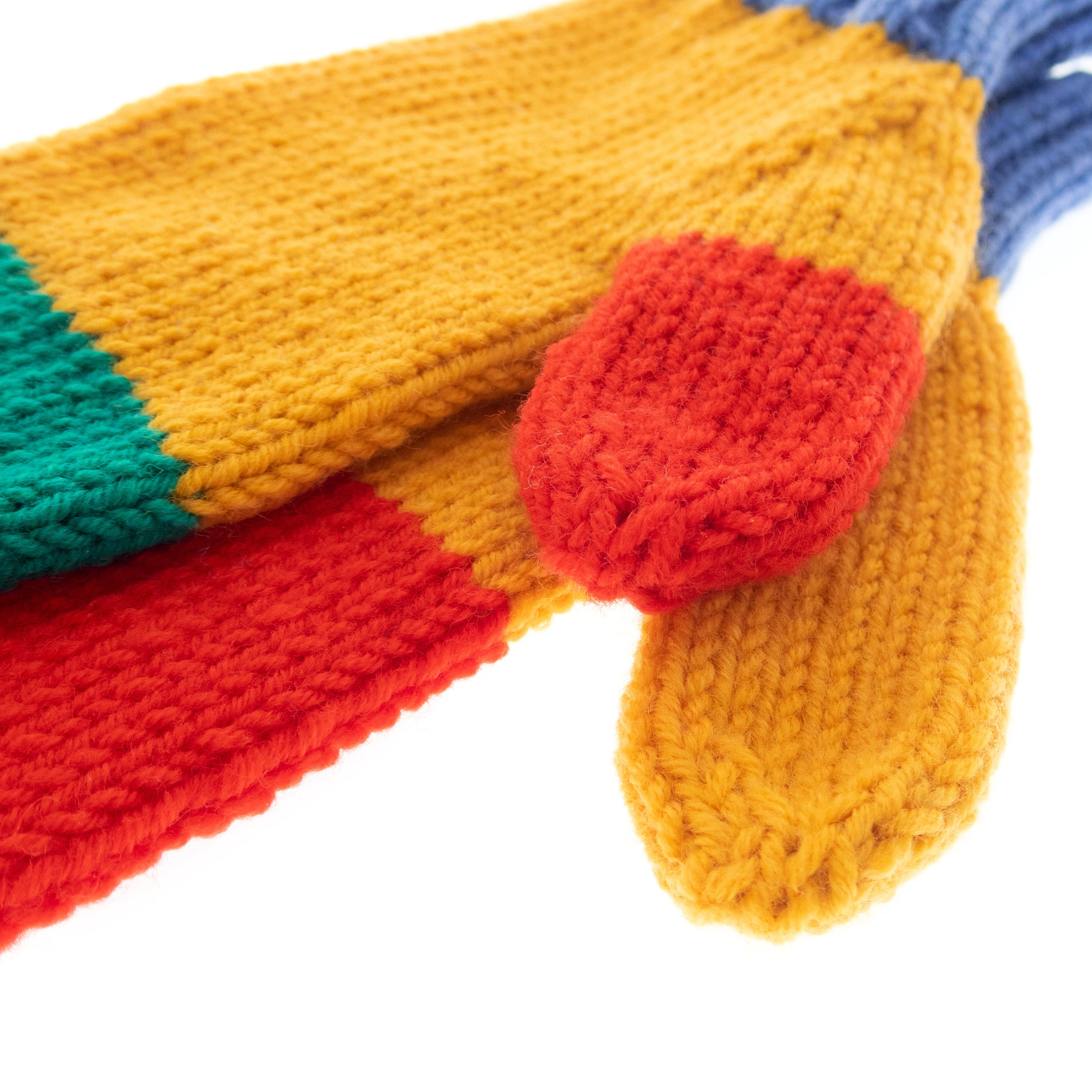 Mittens Adult, Cute Mittens Gloves, Hand Knitted Winter Asymmetrical ...