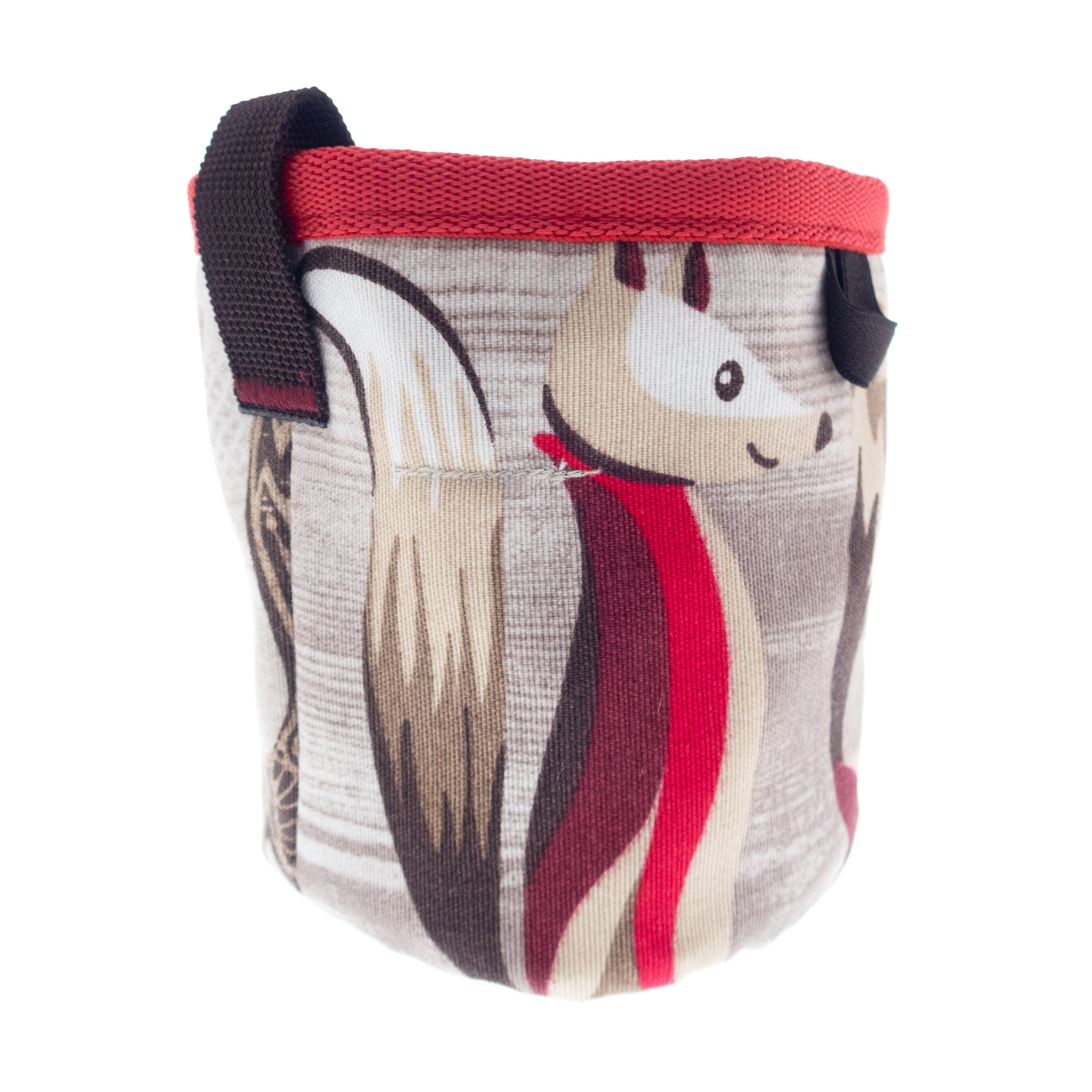 Small Kids Chalk Bag, Cool Fox Rock Climbing Chalk Bag, Best Funny ...